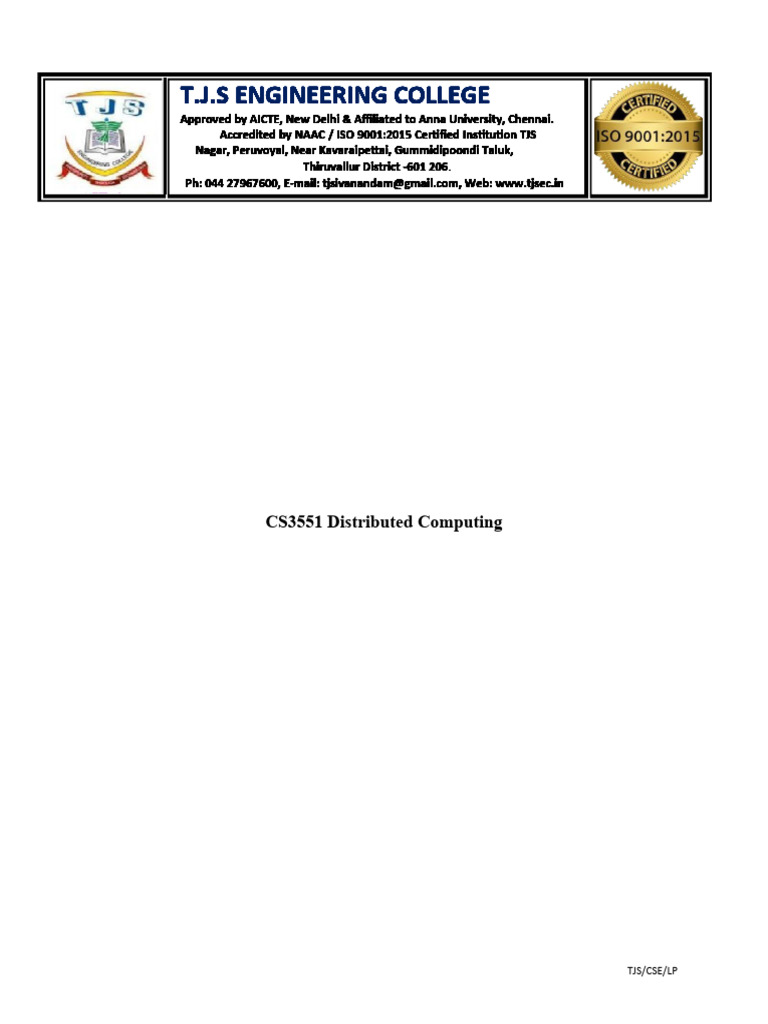 Distributed Computing Course File Pdf Cloud Computing Distributed Computing 9349