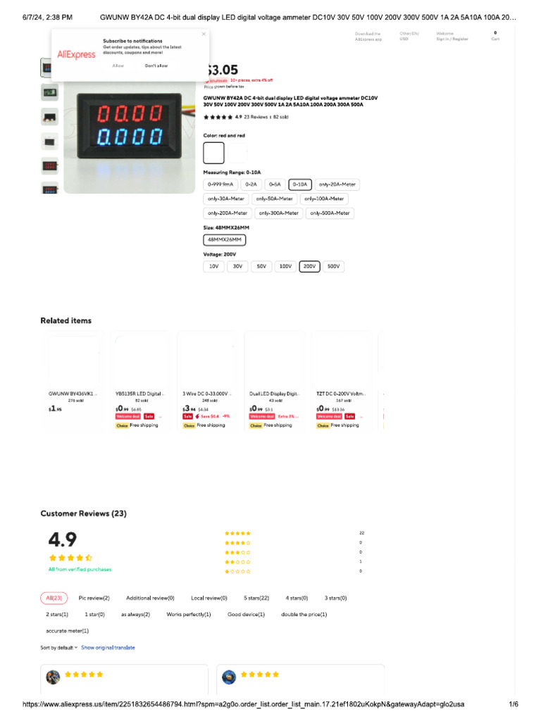 GWUNW BY42A DC 4-Bit Dual Display LED Wiring | PDF