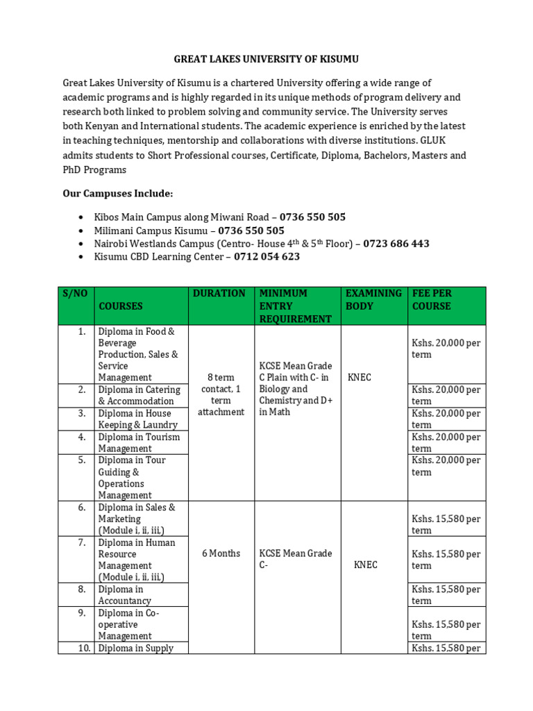 KNECCourses | PDF | Vocational Education | Educational Stages