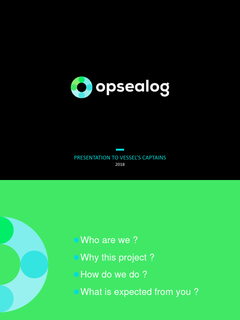 OPSEALOG Presentation | PDF | Technology & Engineering