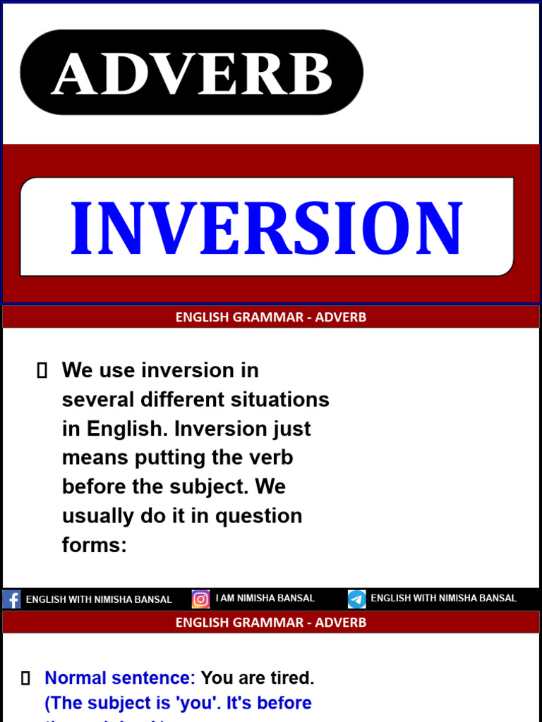 50 Hour Foundation Course Complete English Adverb Class 2 1 | PDF | English Grammar | Verb