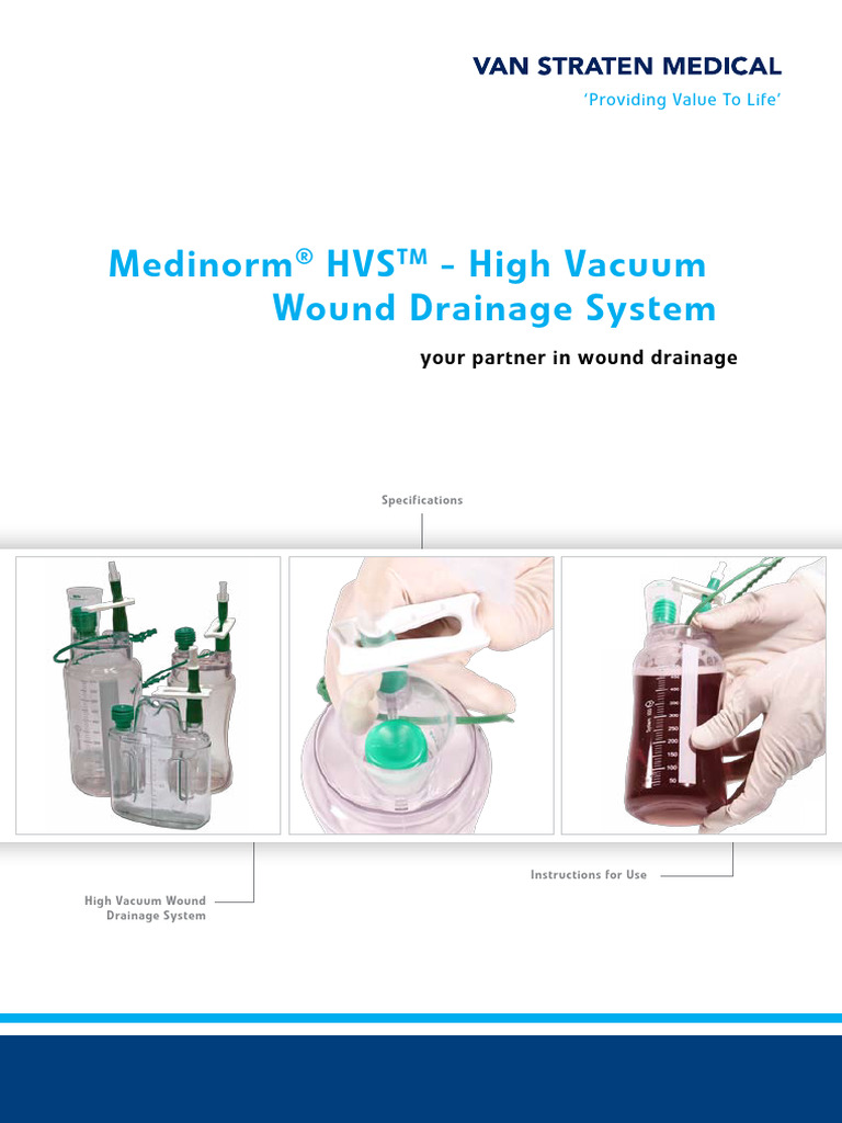 EXT LIT177 01 MEDINORM HIGH VACUUM DRAINS Product Brochure ENG ...