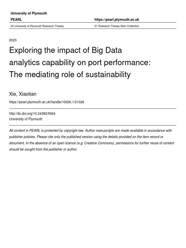 The impact of big data analytics talent capability on business intelligence infrastructure to ...
