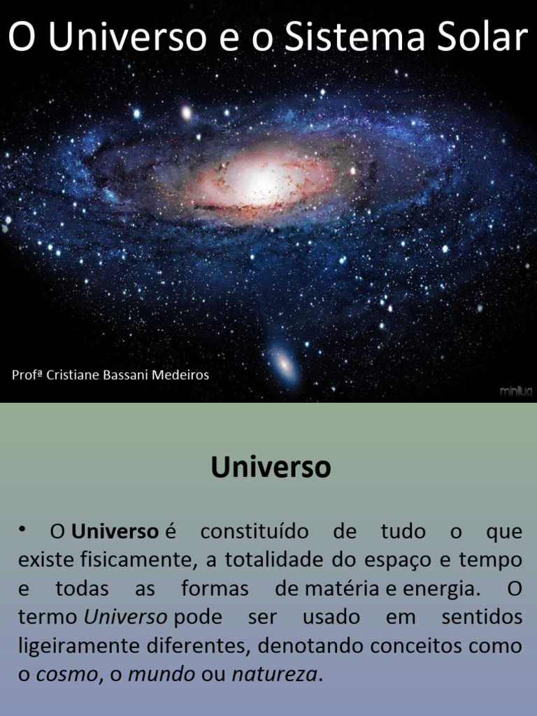 Sistema Solar | Download grátis PDF | Planetas | Lua