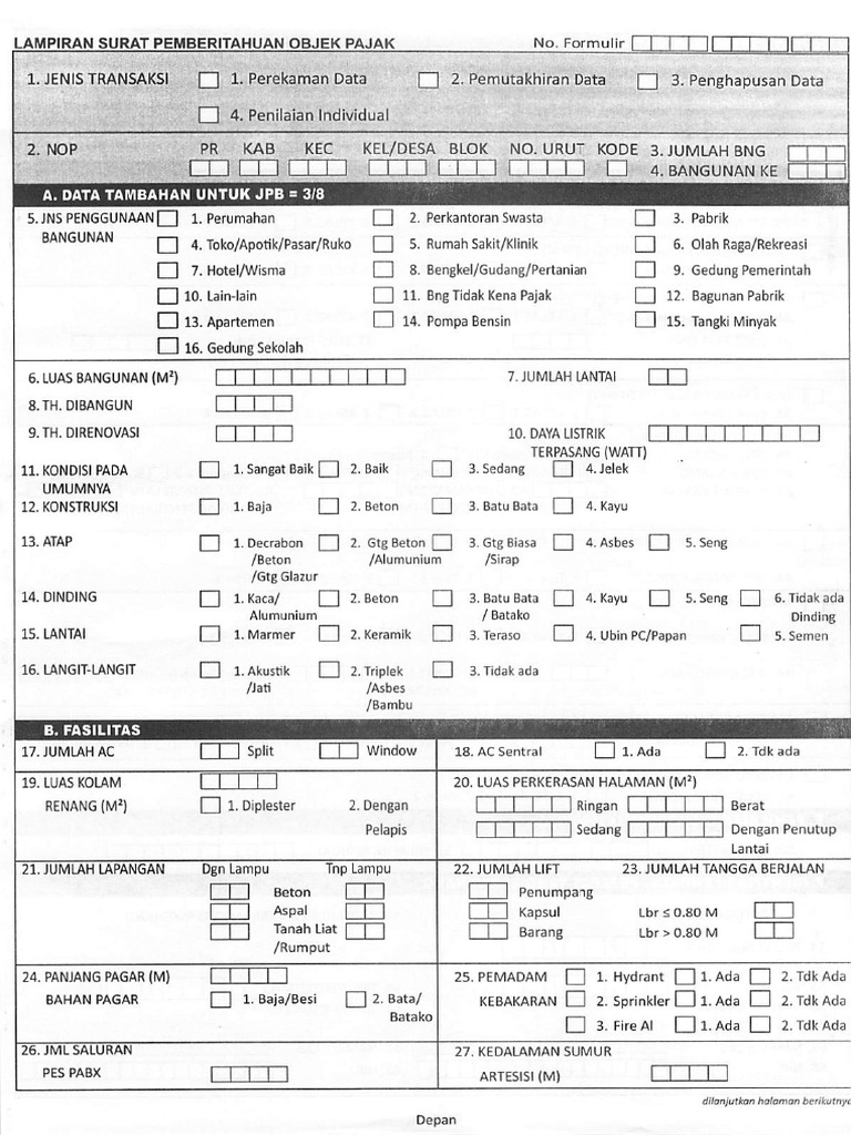 LSPOP Bapenda Tangeranhg | PDF