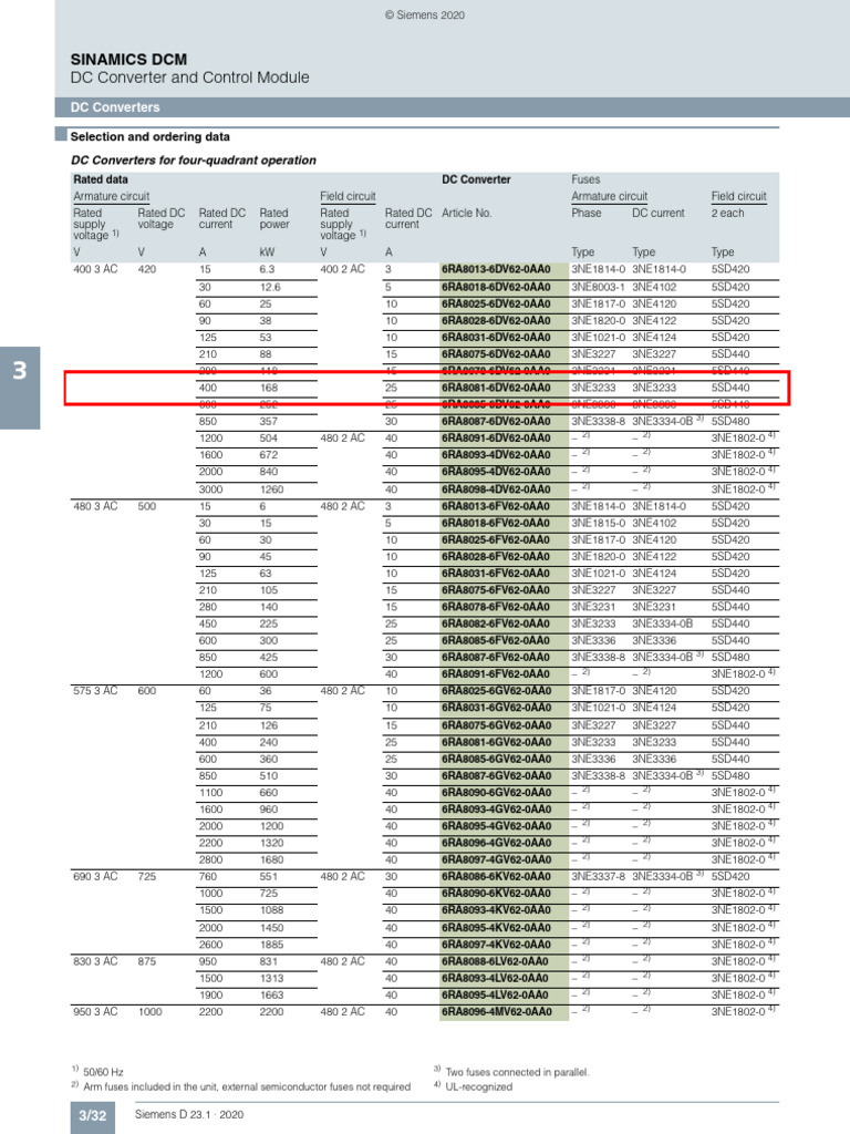 DCM Siemens | PDF | Alternating Current | Direct Current