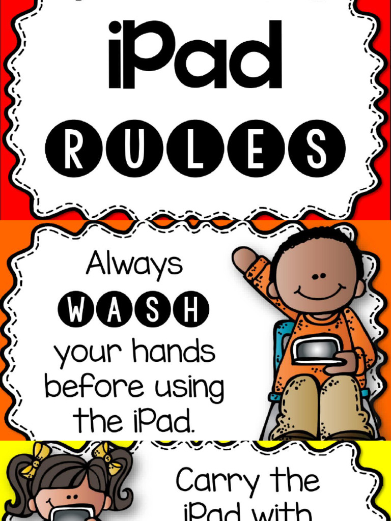Ipad Rules | PDF