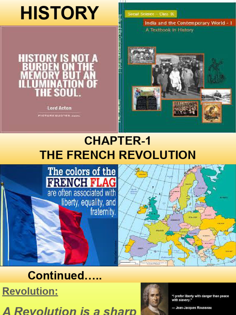 History Chapter-1 The French Revolution | Download Free PDF ...