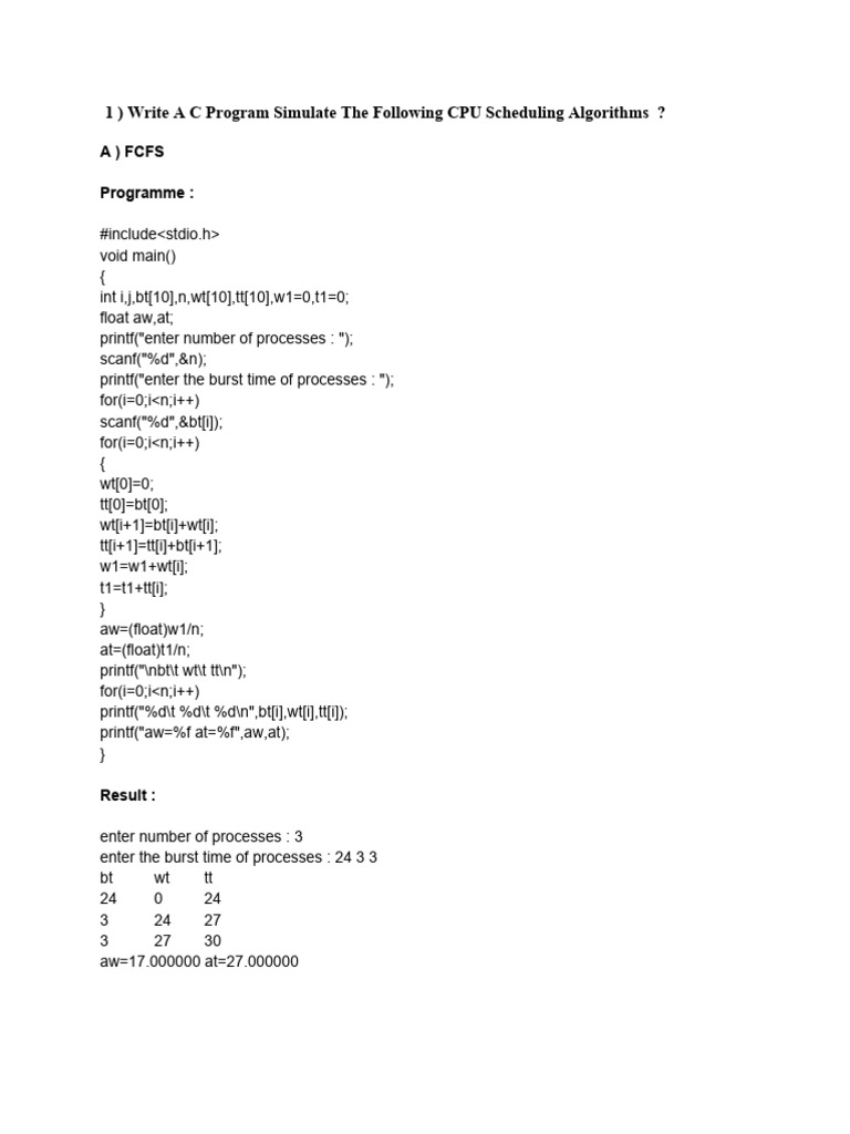 OS Programmes | PDF | Software Engineering | Computer Programming