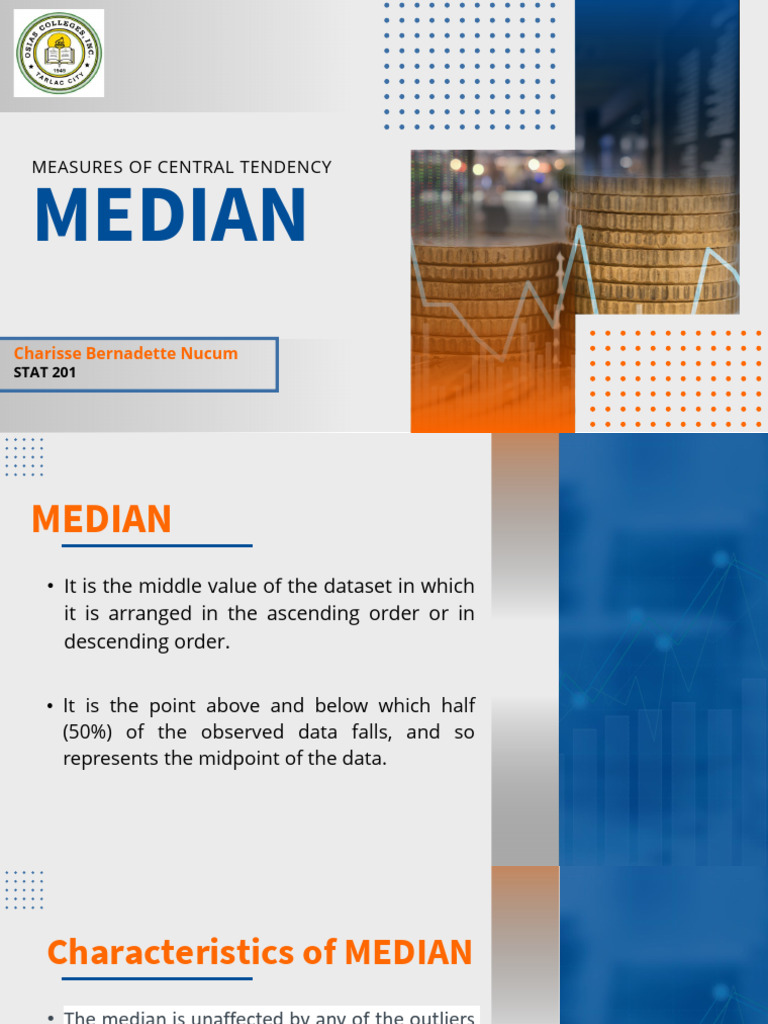 Stat 201 Median | PDF | Median | Data