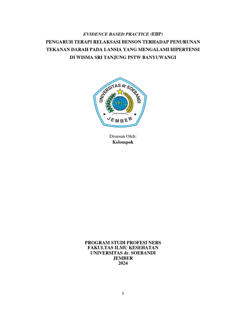 Kelompok 5-EBP GERONTIK | PDF