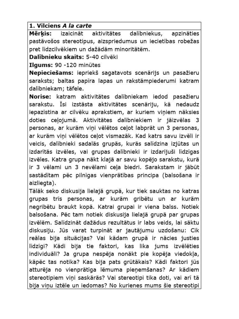 Vilciens A La Carte-2 | PDF