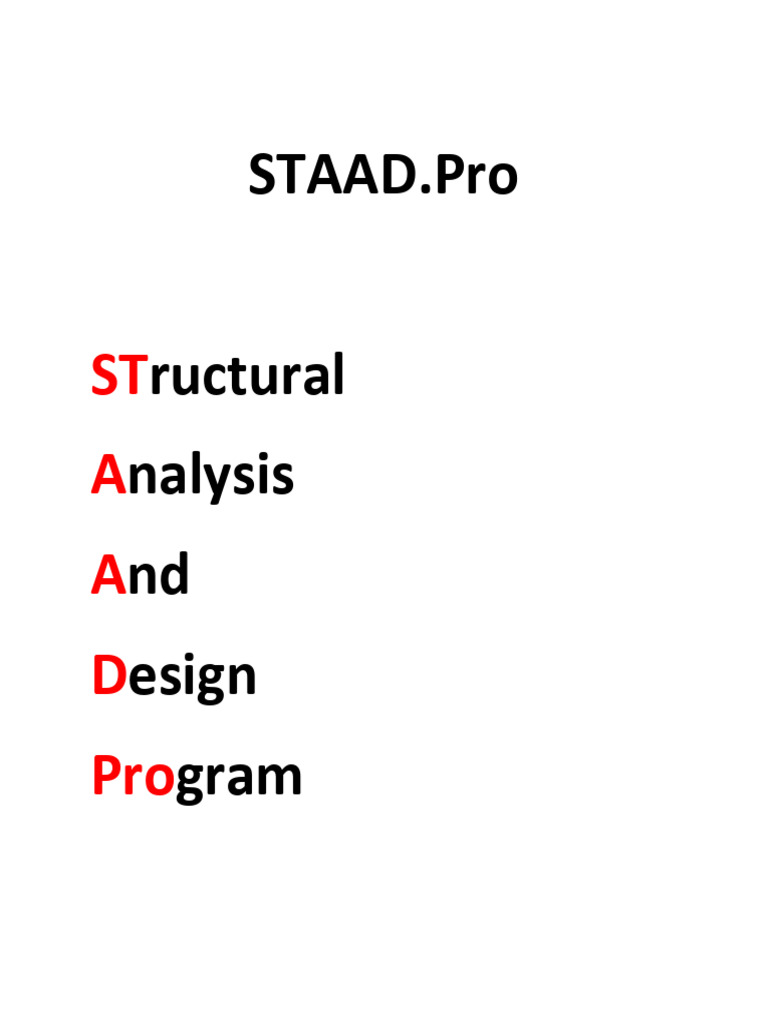 staad-pro-bookdocx-pdf-free | Download Free PDF | Beam (Structure) | Coordinate System