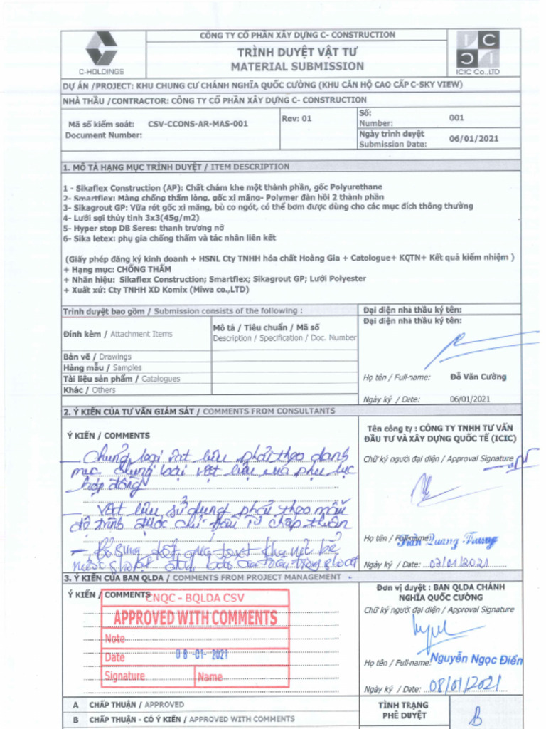 1 - Trinh Duyet - Vat Tu - Chong Tham | PDF