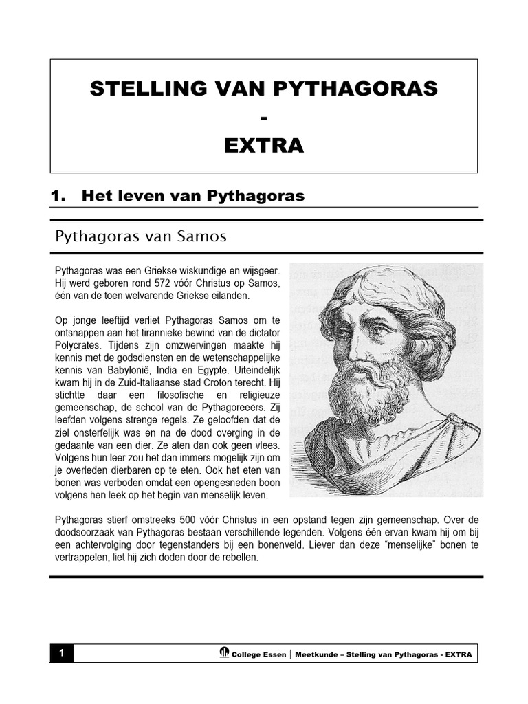 Pythagoras EXTRA Theorie | PDF