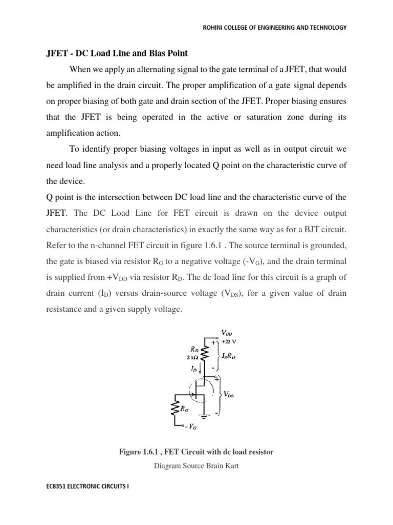 Rohini 59125306424 | PDF | Field Effect Transistor | Amplifier