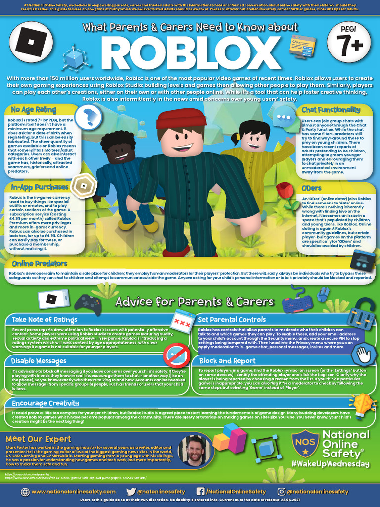 Roblox Parent Guide 2021 | PDF