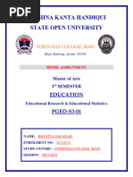 Front Page Kkhsou | PDF