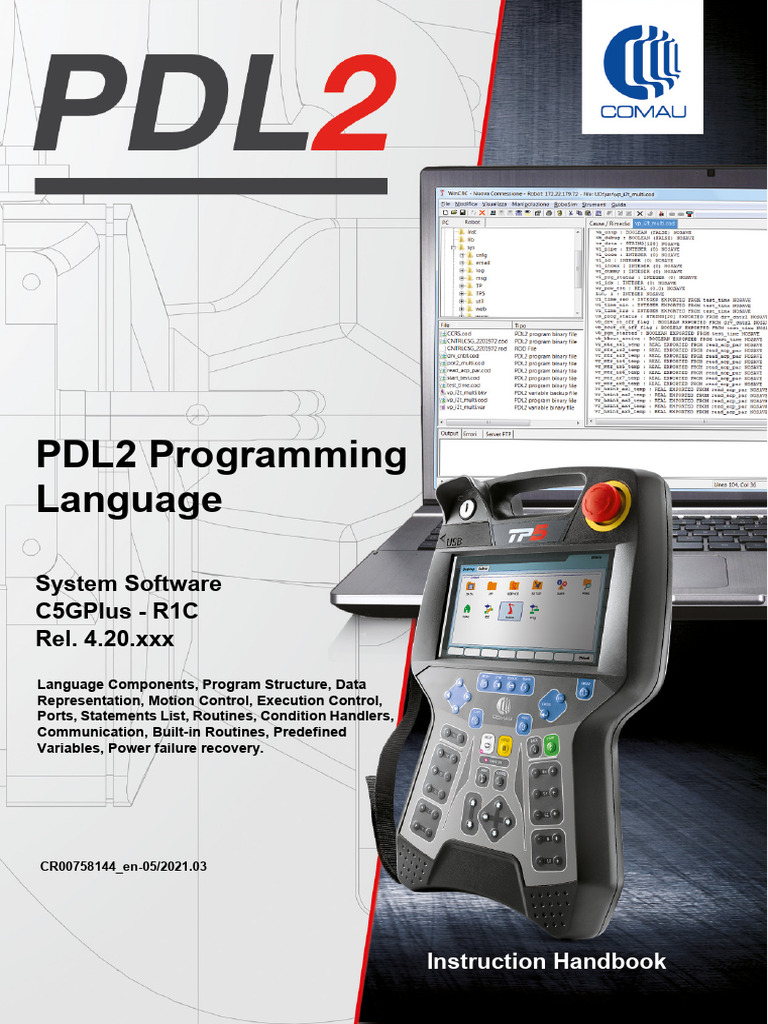 C5G Plus - PDL2 - Programing Language Manual | PDF | Parameter (Computer Programming) | Computer ...