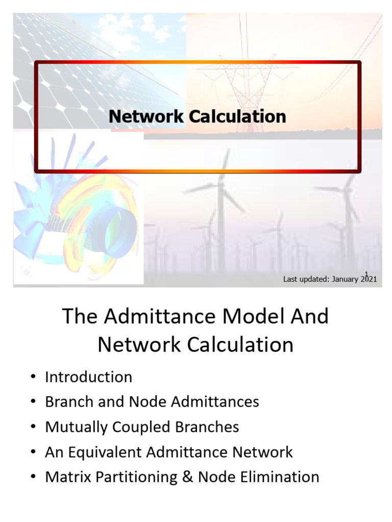 02 Network Calculation 2 | PDF