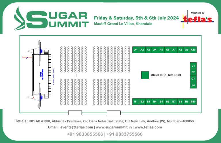 Sugar Summit 2024 - Exhibition Layout | PDF