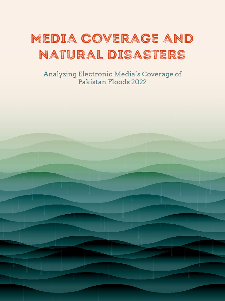 Media Coverage and Natural Disasters | PDF | News | Flood