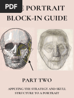 How To Draw A Face - Loomis Method | PDF | Face | Forehead