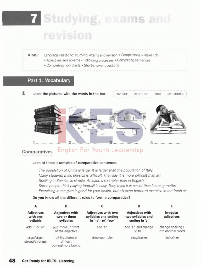 Foundation_Handout_Listening_Lesson 7 | Download Free PDF | Adjective | Adverb