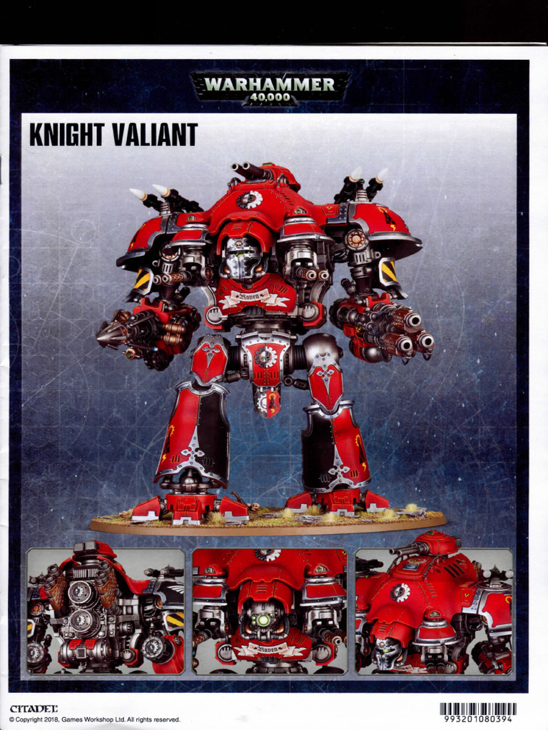Knight Valiant Notice Montage w40k | PDF