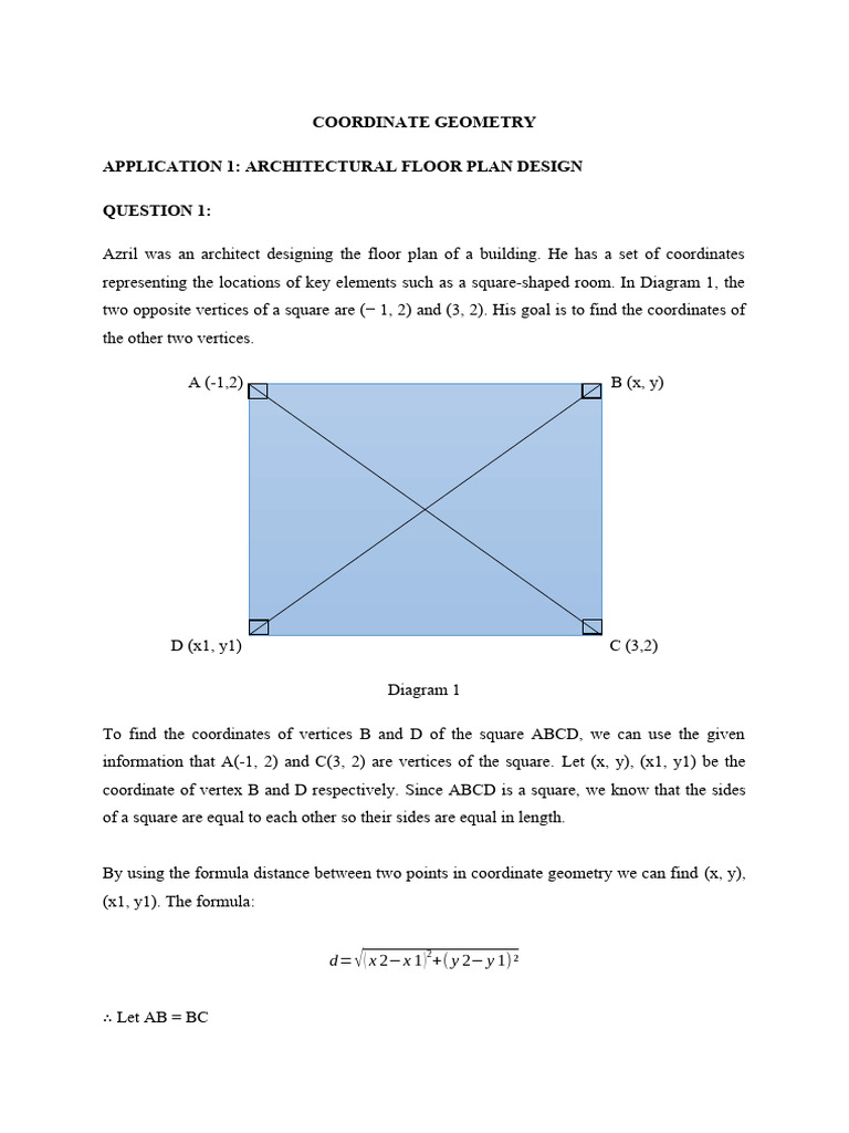 Coordinate Geometry | PDF