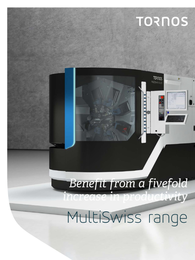 MultiSwiss: Revolutionizing Turning Machines | PDF | Drill | Numerical ...