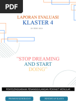 Sop Pelayanan Klaster 4 (Klaster Penanggulangan Penyakit Menular) Revisi | PDF | Sains & Matematika