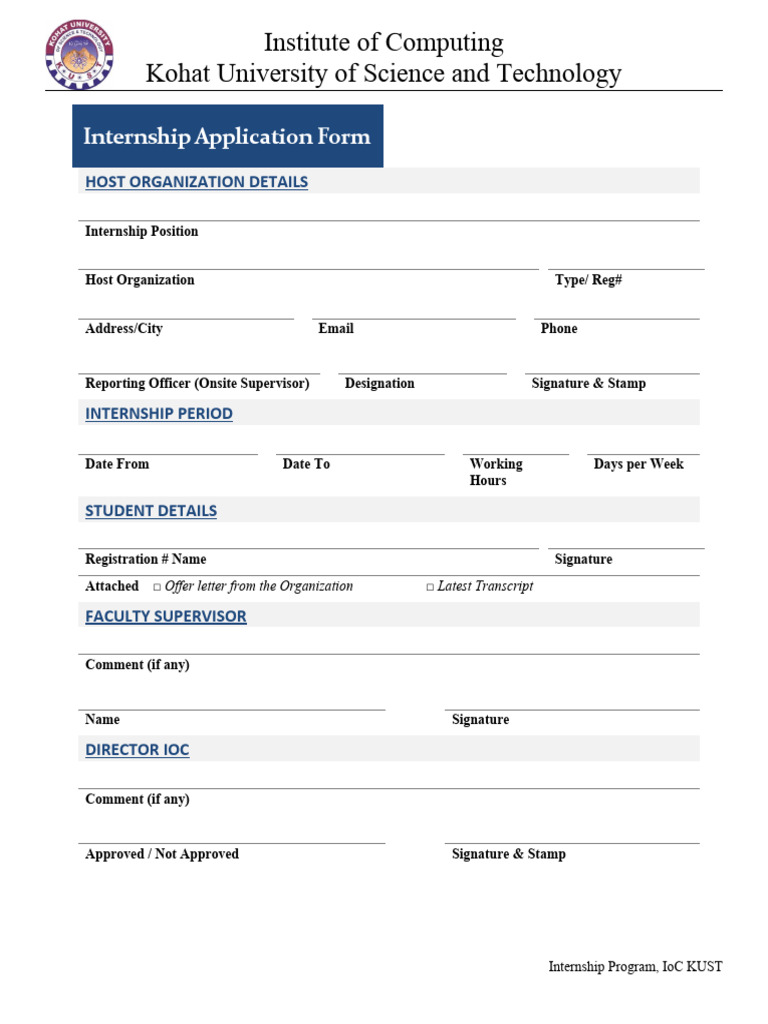 Internship Annextures-1 | PDF | Internship | Job Hunting