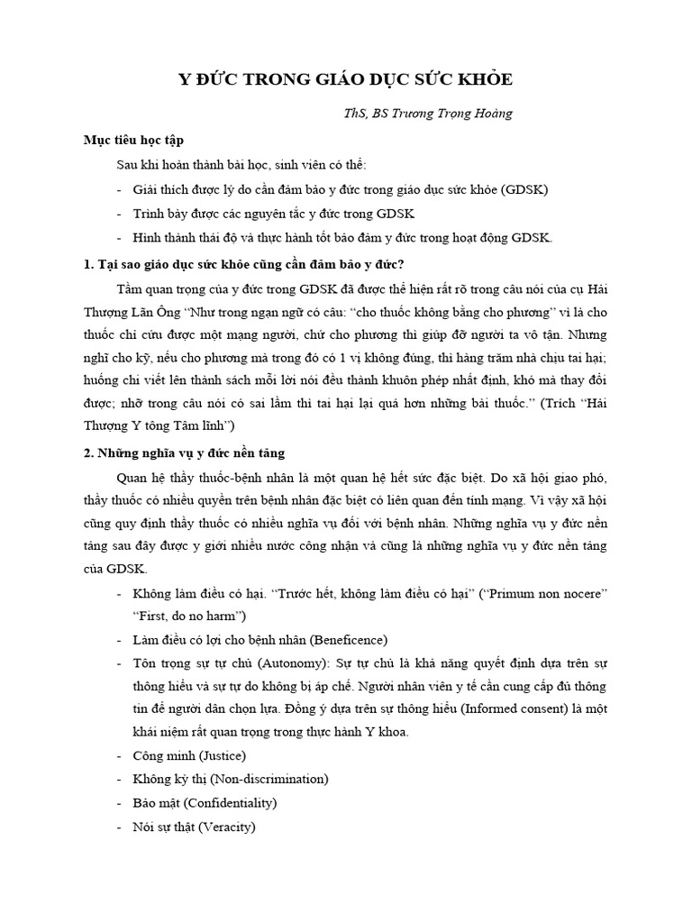 11-Y duc trong GDSK | PDF