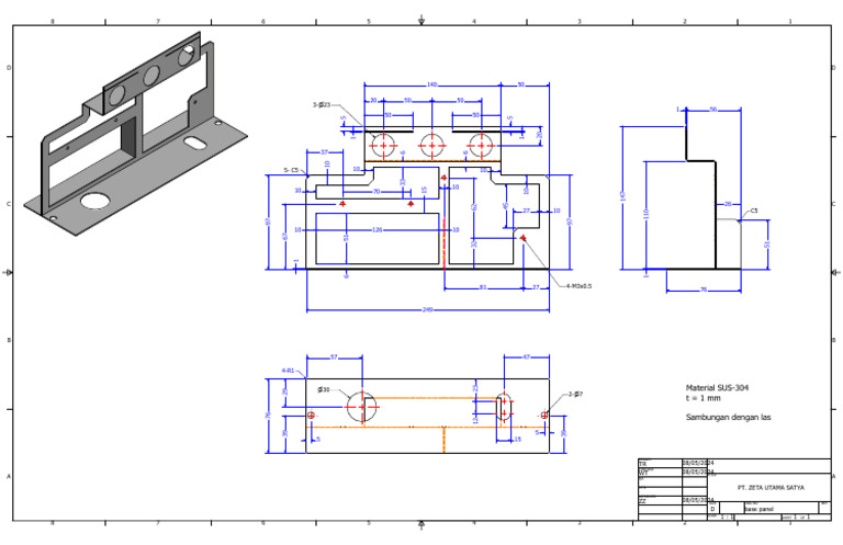 Engineering Drawing Details | PDF