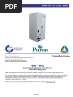 TRANE - FCU Selections | PDF | Thermostat | Heat Exchanger