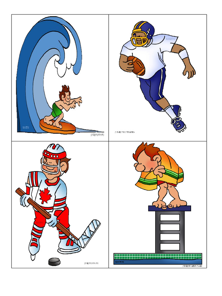 Flashcards Sports | PDF