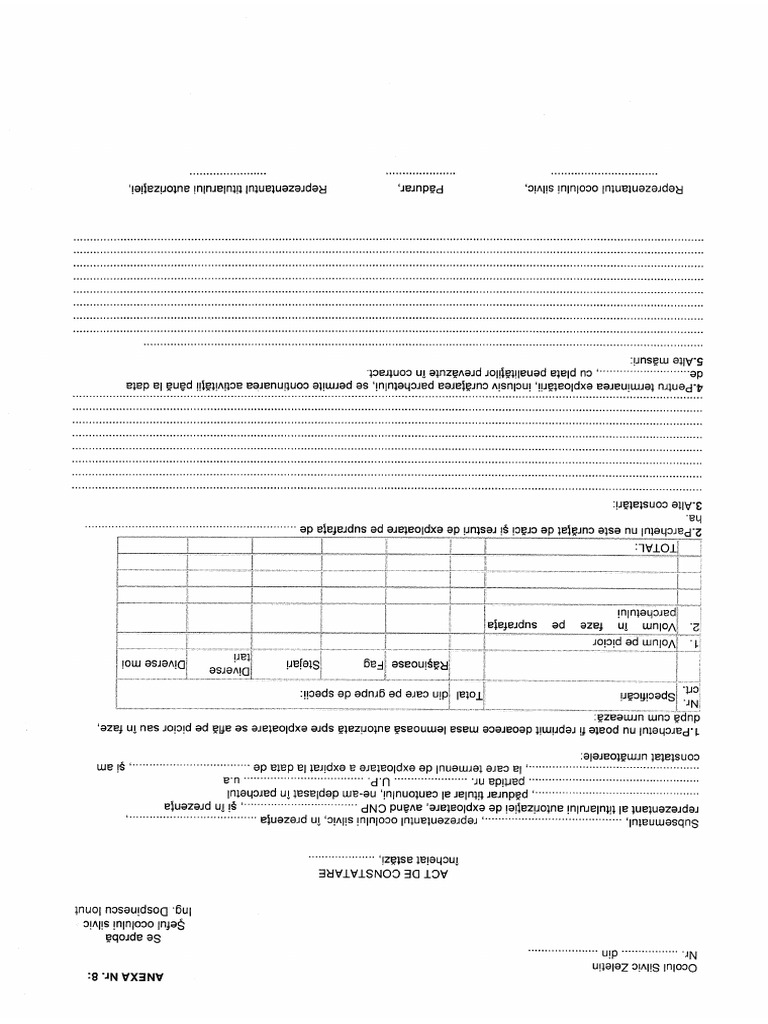 Act Constatare | PDF