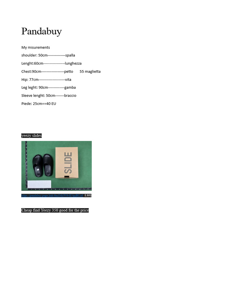 Panda Buy | PDF | Fashion | Clothing