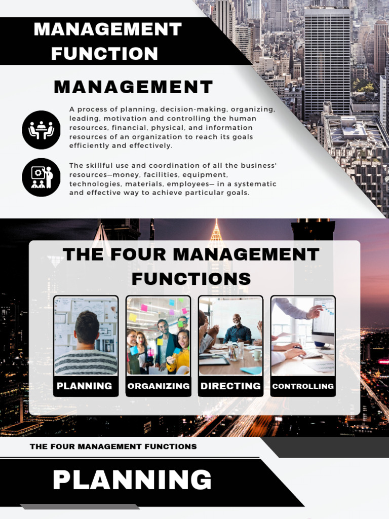 Organization and Management Aspect - Group 4 | PDF | Goal | Leadership