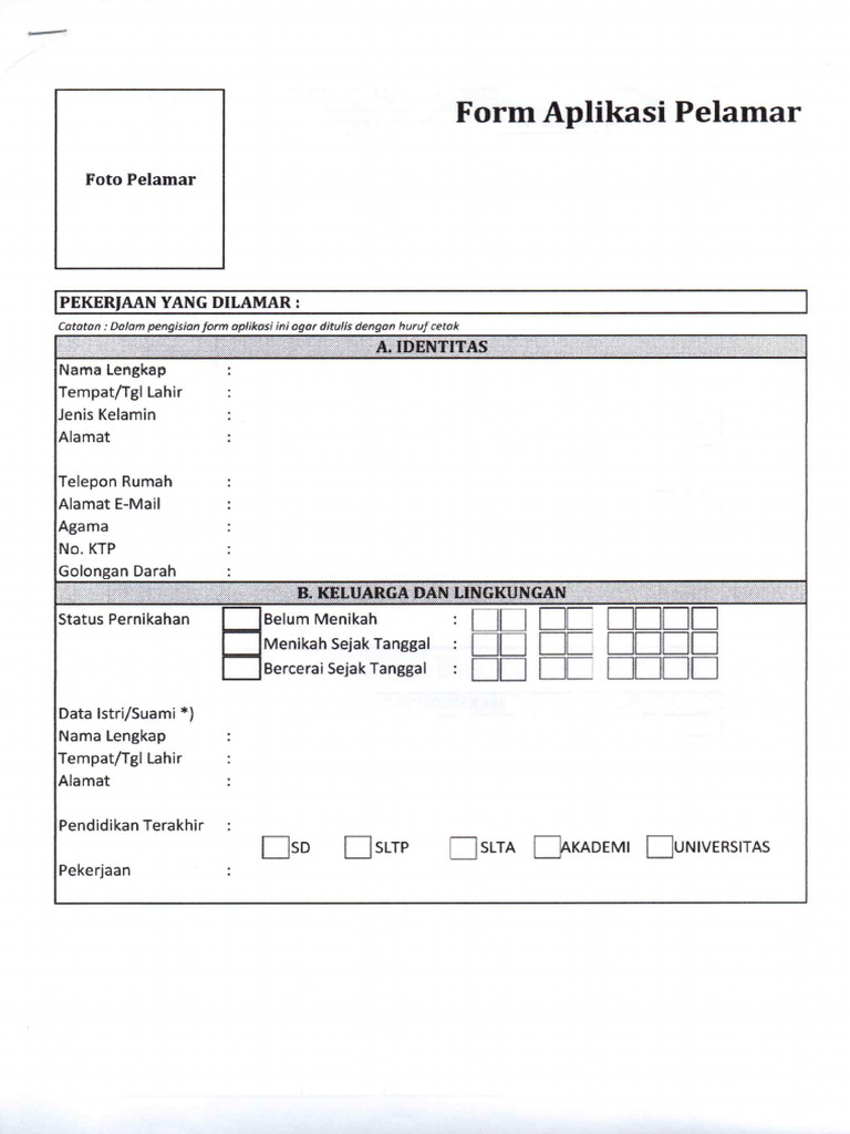 Form Interview | PDF