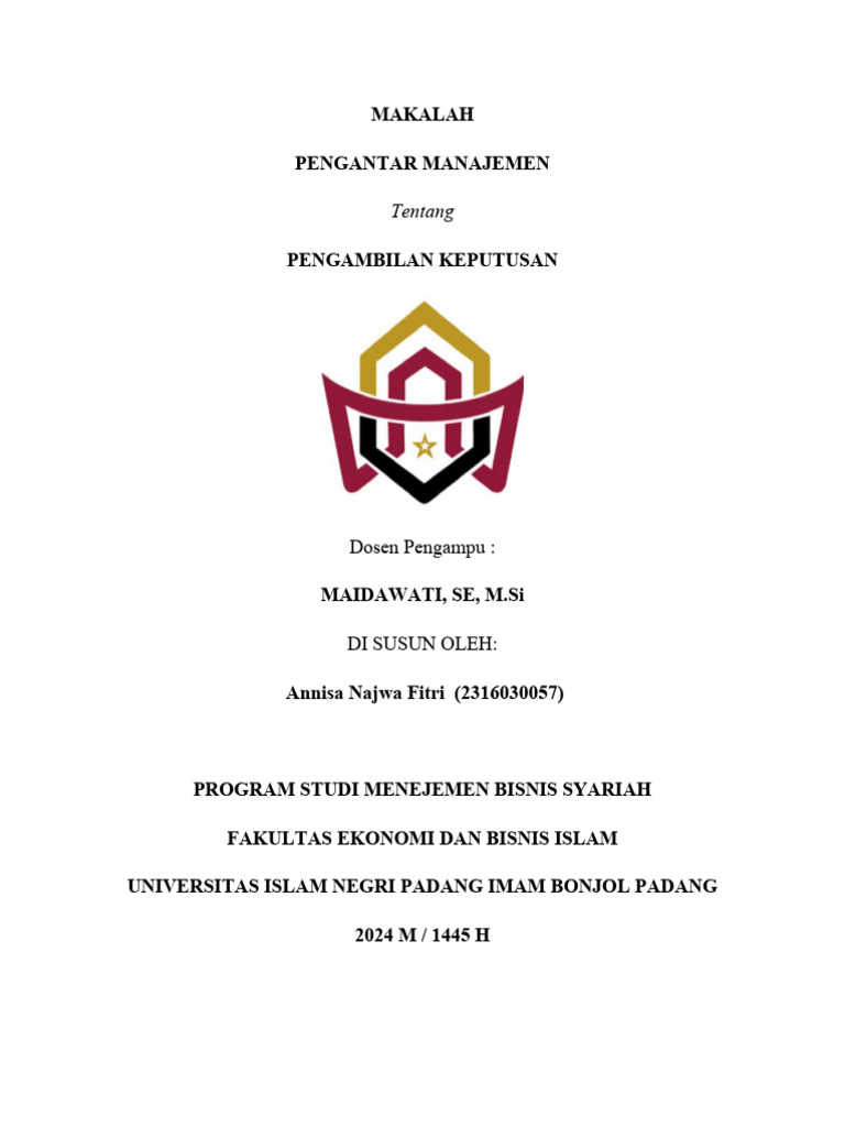 Makalah Manajemen | PDF