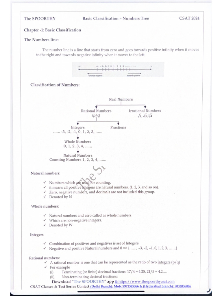 (8,9,10) Number System | PDF | Numbers | Prime Number