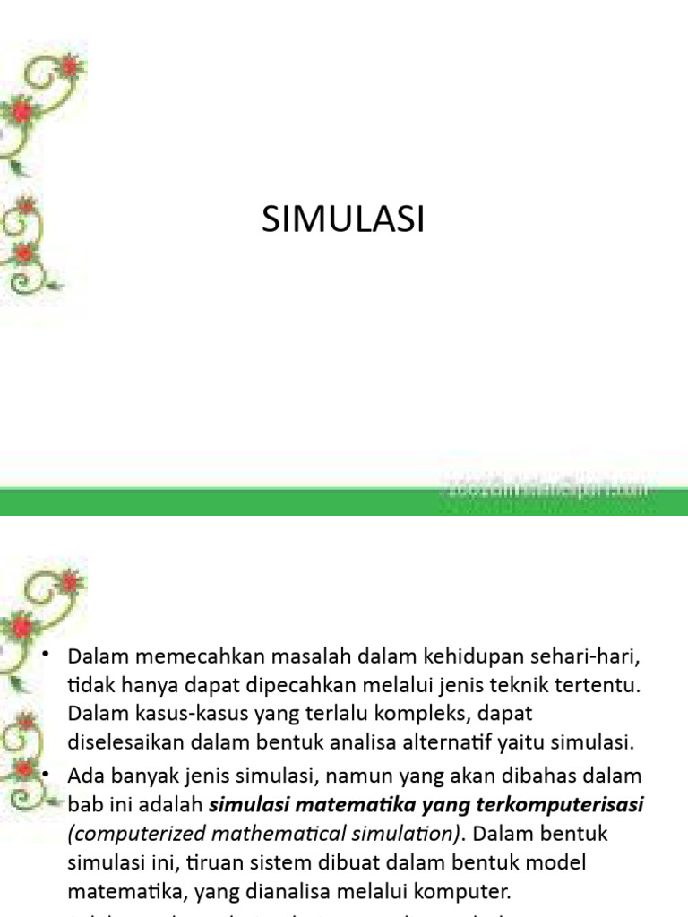 10 Simulasi | PDF