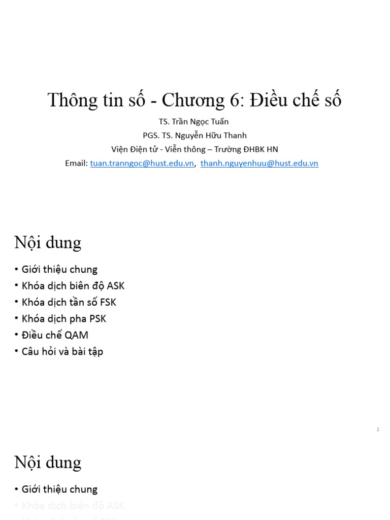 Chapter6 - Digital Modulation | PDF