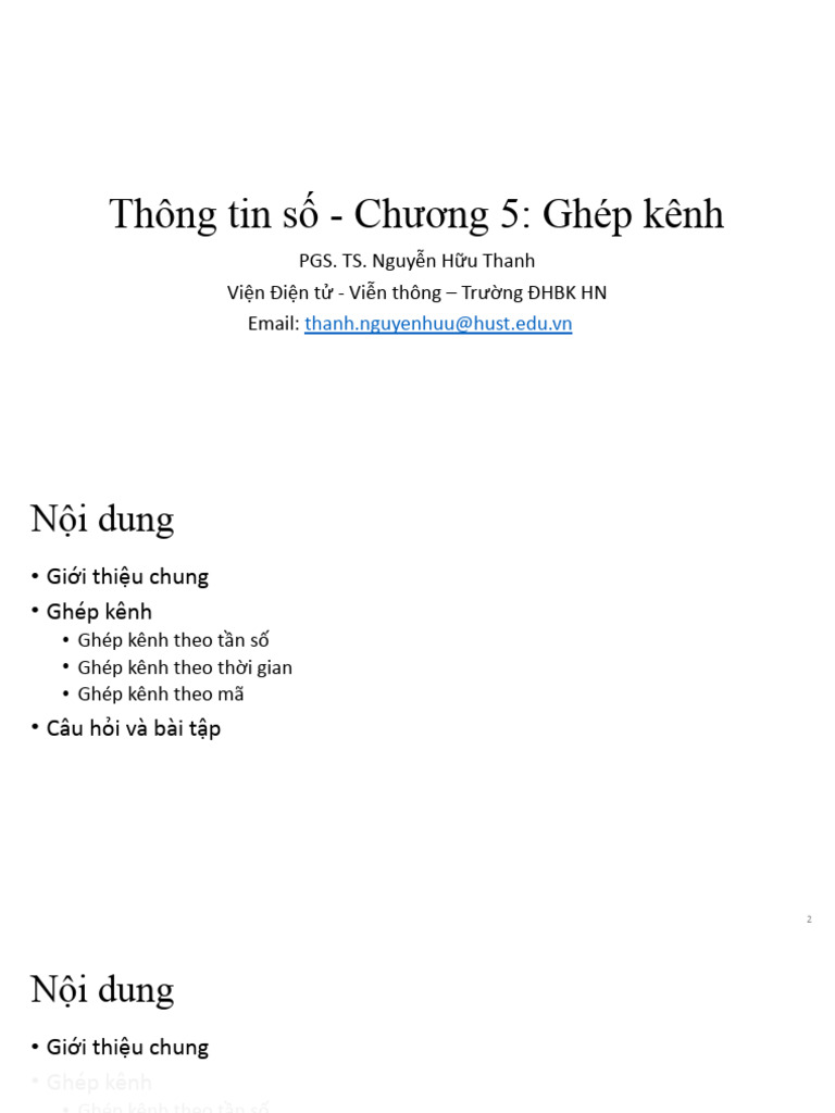 Chapter5 - Multiplexing | PDF