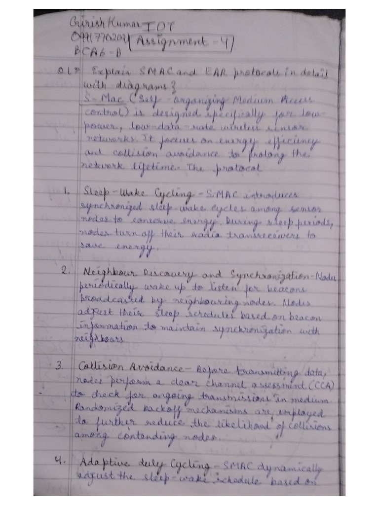 Iot Assignment 4 | PDF
