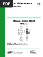 Chain Block Operation and Maintenance Guide | PDF | Bearing (Mechanical ...