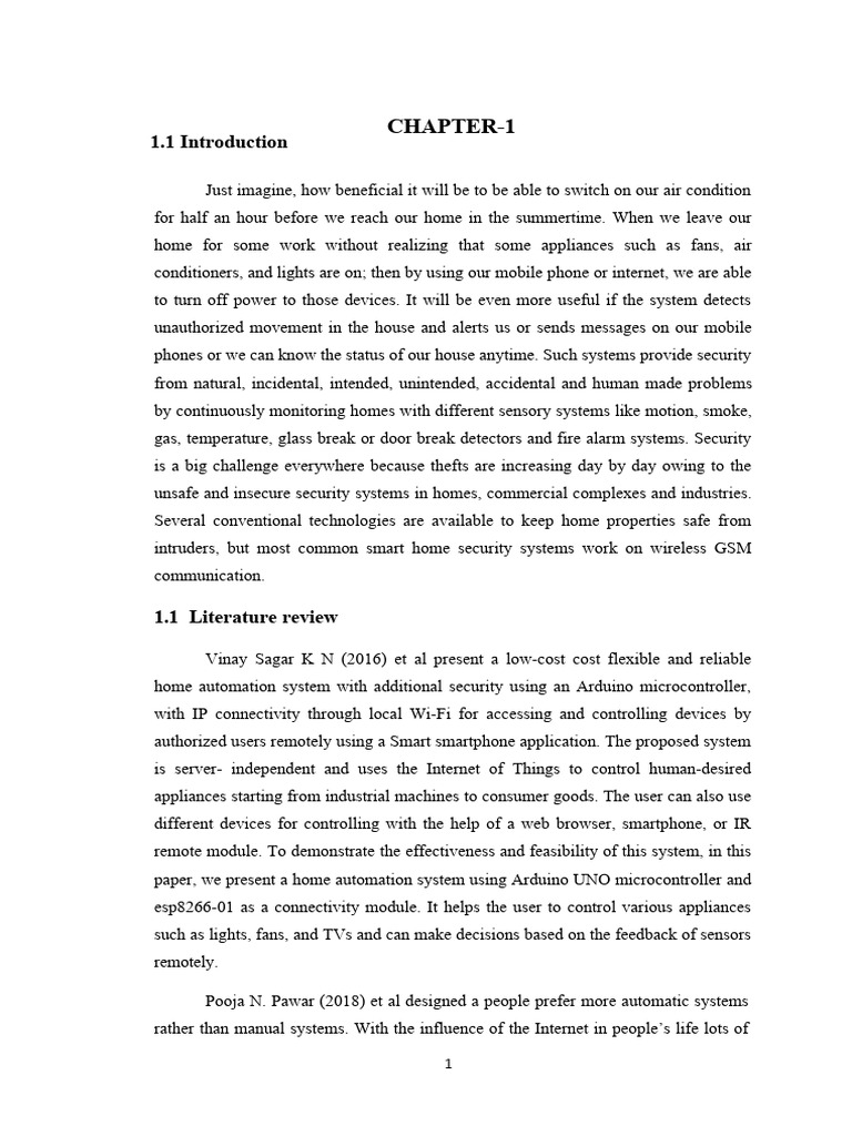 Thesis Matter | PDF | Relay | Internet Of Things
