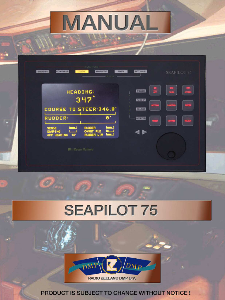 Seapilot 75 Ver 11E | PDF | Computer Engineering | Computing